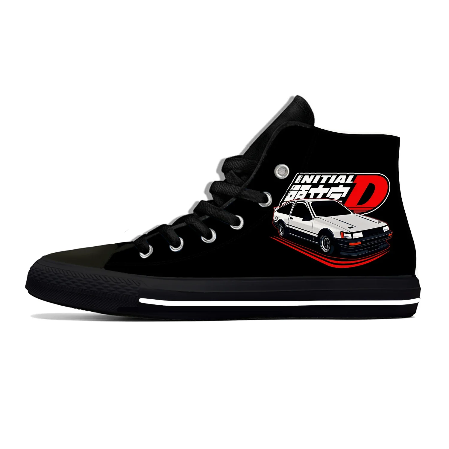 Initial D Toyota AE86 And Logo Converse Shoes | Initial D Store